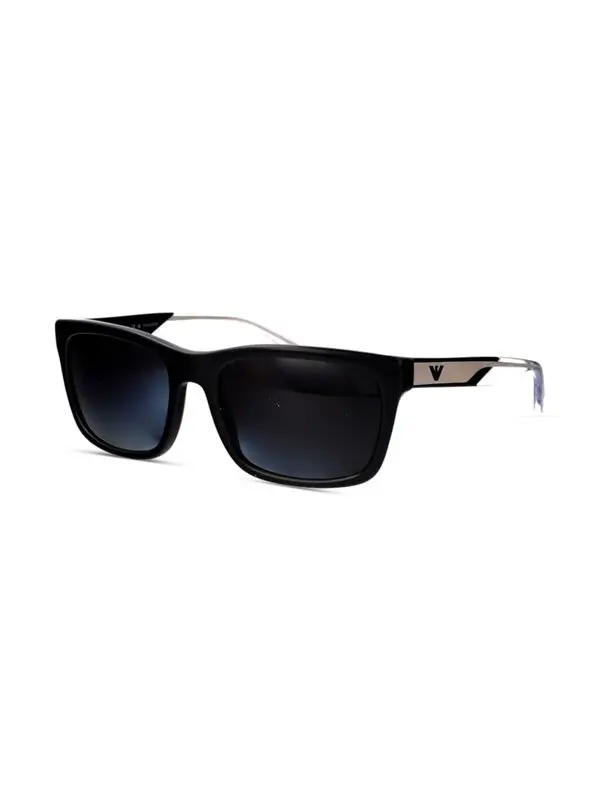 Emporio Armani Rectangle-frame Sunglasses - Black