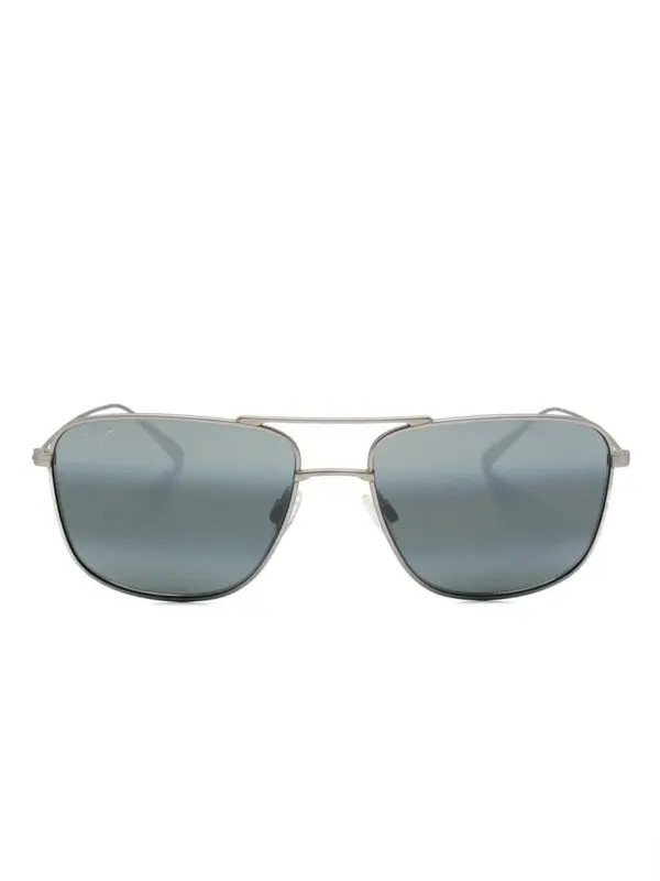 Maui Jim Mikioi Pilot Sunglasses - Grey
