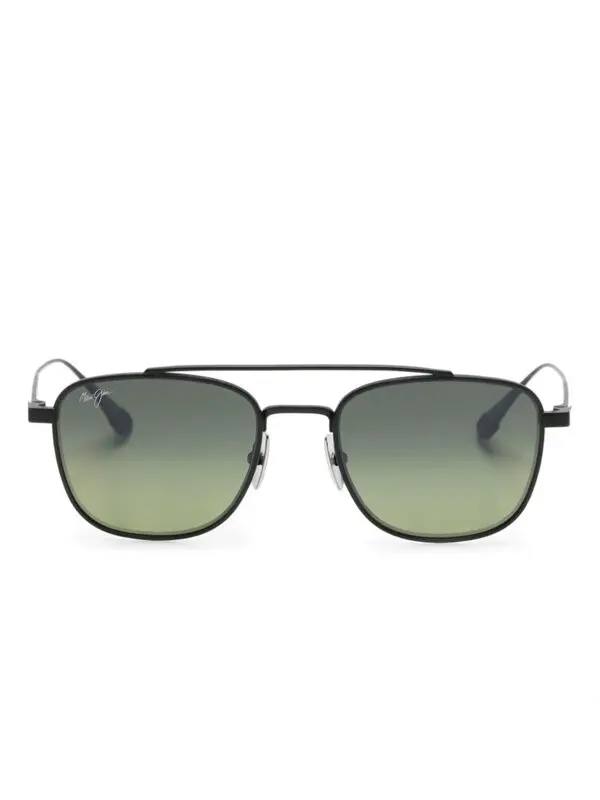 Maui Jim Kahana Pilot-frame Sunglasses - Black