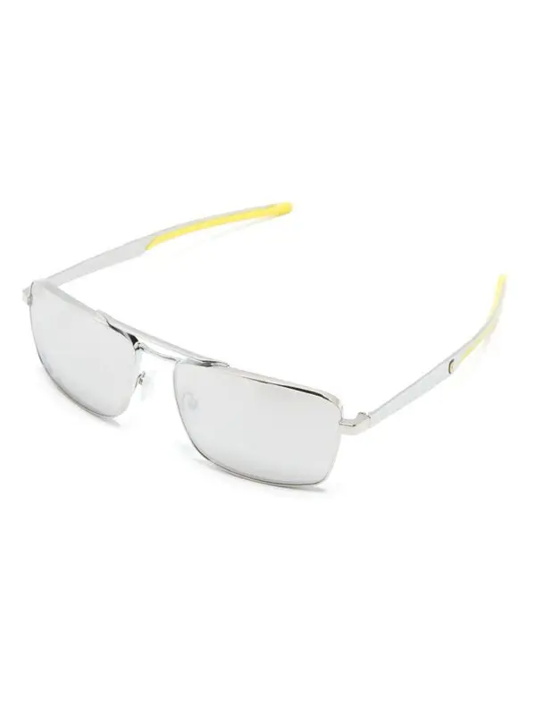 SCUDERIA FERRARI Pilot-frame Sunglasses - Silver