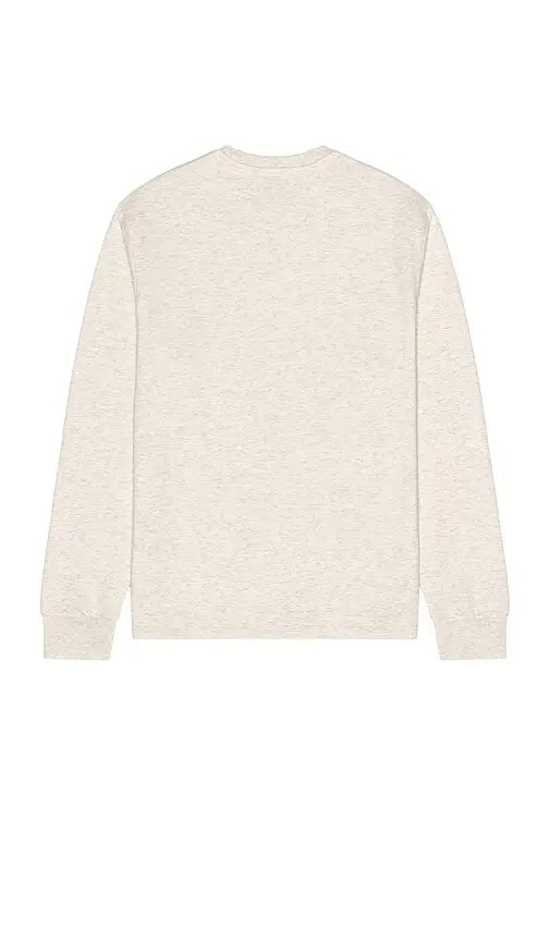 FRAME Longsleeve Duofold Crew In . Also - Nude