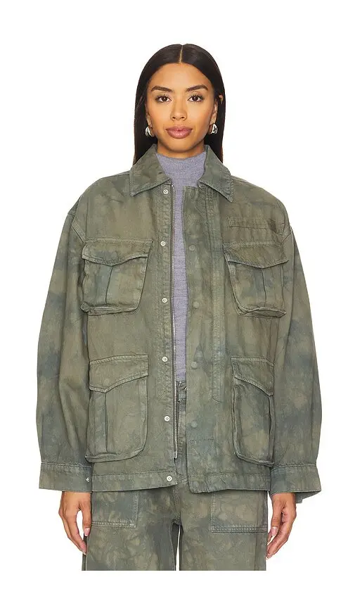 GRLFRND Kaia Oversized Drawstring Jacket