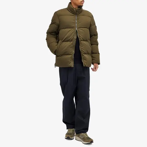 Stone Island Ghost Twill Wool Down-tc Jacket