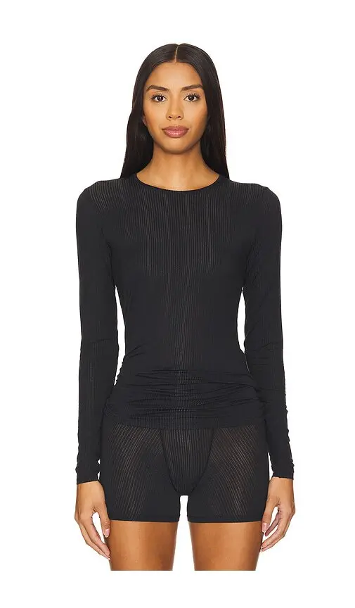 NEGATIVE UNDERWEAR Whipped Long Sleeve Top