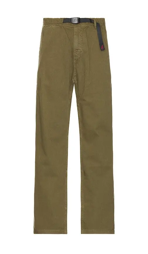 Gramicci Cotton Twill Relaxed Fit Pants - Green