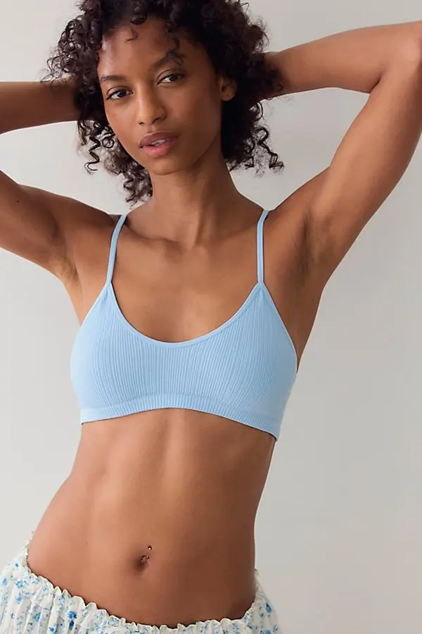 Free People Baby Racerback Bralette - Larkspur