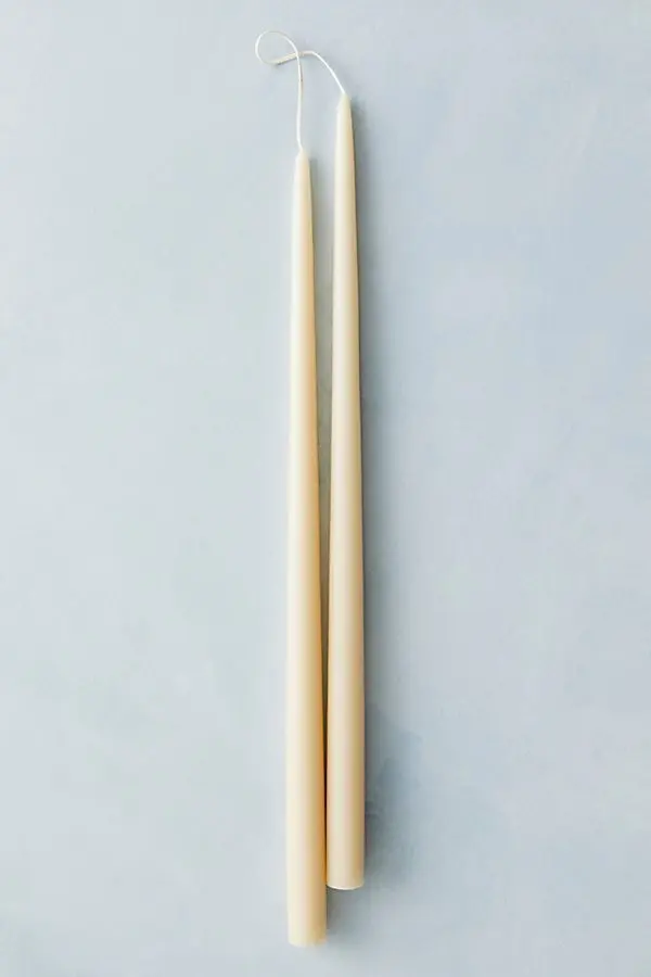 THE FLORAL SOCIETY 18" Dipped Taper Candles