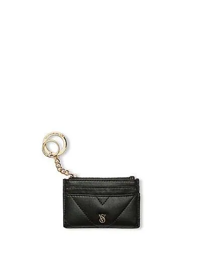 Victoria's Secret Classic Card Case Keychain - Black