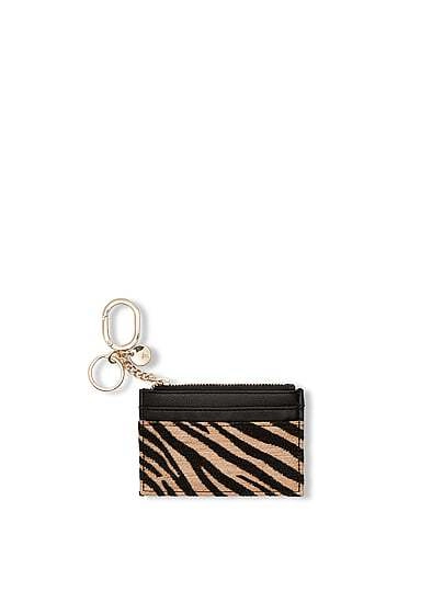 Victoria's Secret Classic Card Case Keychain - Black