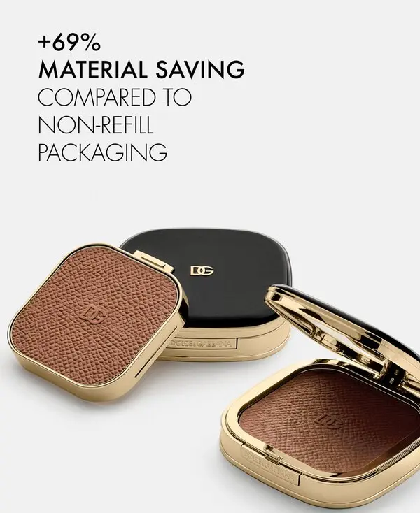 Dolce & Gabbana Face & Eyes Match Bronzer & Eyeshadow Powder - 06 Rich Deep