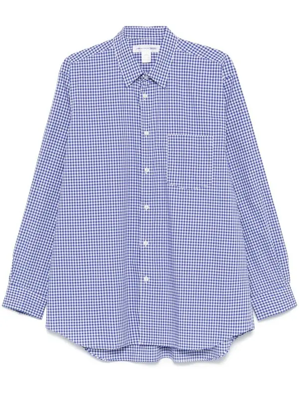 Comme Des Garçons Gingham-pattern Shirt