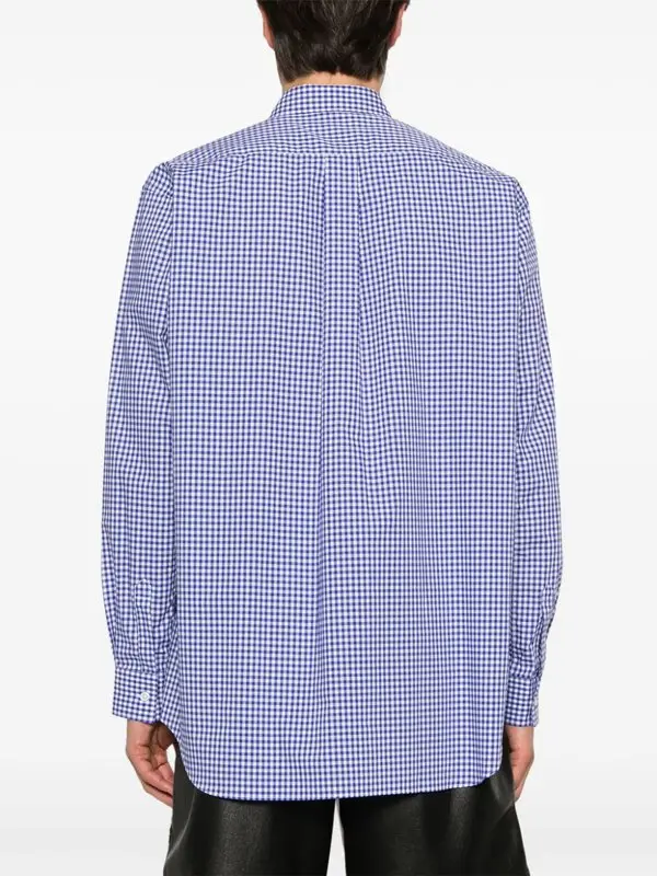 Comme Des Garçons Gingham-pattern Shirt