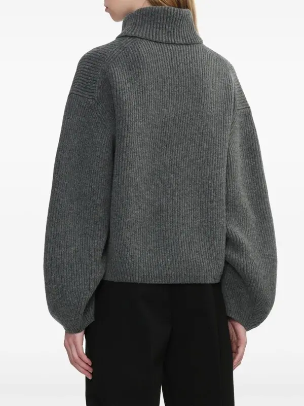 TOTEME Roll-neck Sweater - Grey
