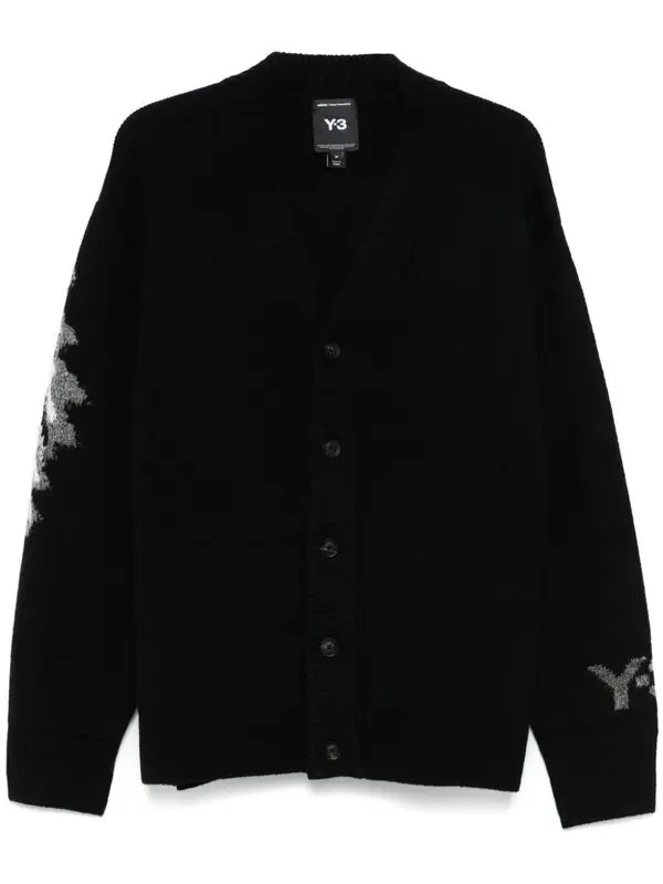Y3 X Adidas Knit Cardigan In Black - 71% Off | Editorialist
