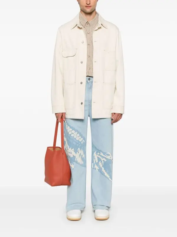 Lacoste Crocodile-motif Jeans