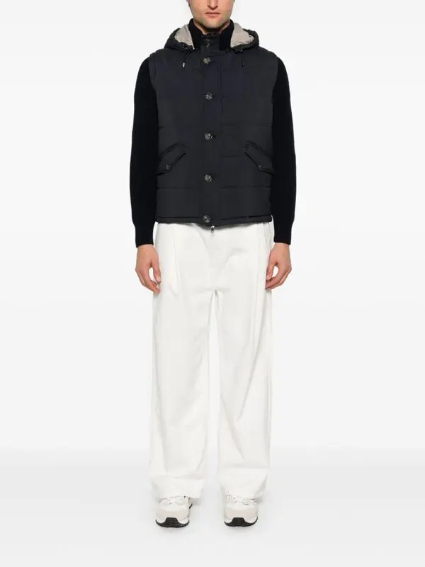 BARBA NAPOLI Detachable-sleeve Jacket