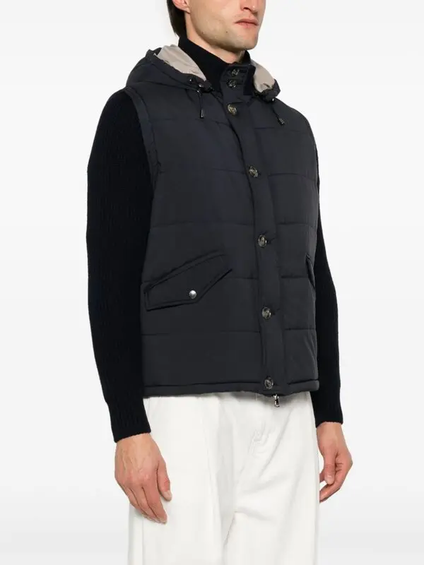 BARBA NAPOLI Detachable-sleeve Jacket