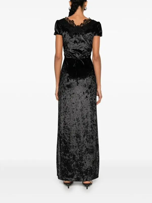 Ermanno Scervino Velvet Maxi Dress