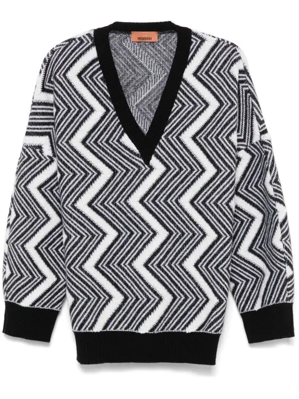 Missoni Zigzag Wool Sweater