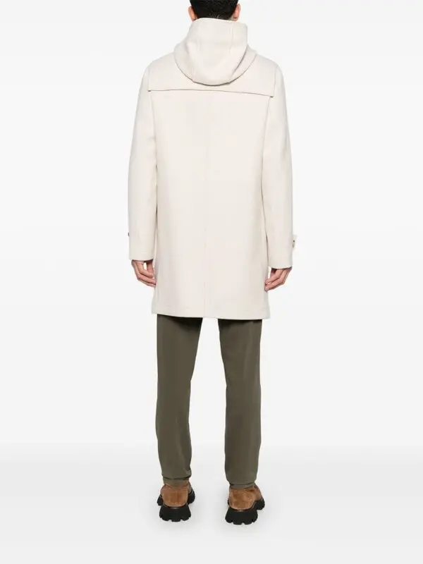 MANUEL RITZ Velour Duffle Coat