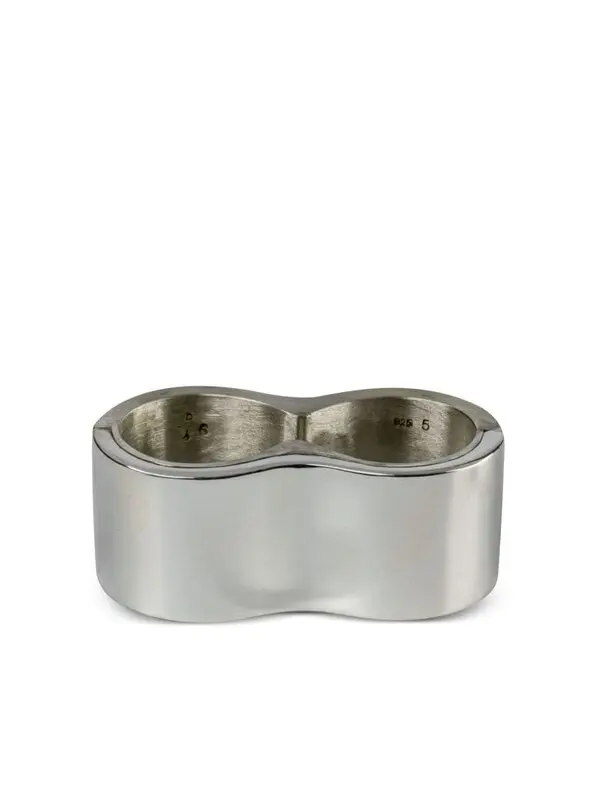 PARTS OF FOUR Sistema Contour Ring - Silver
