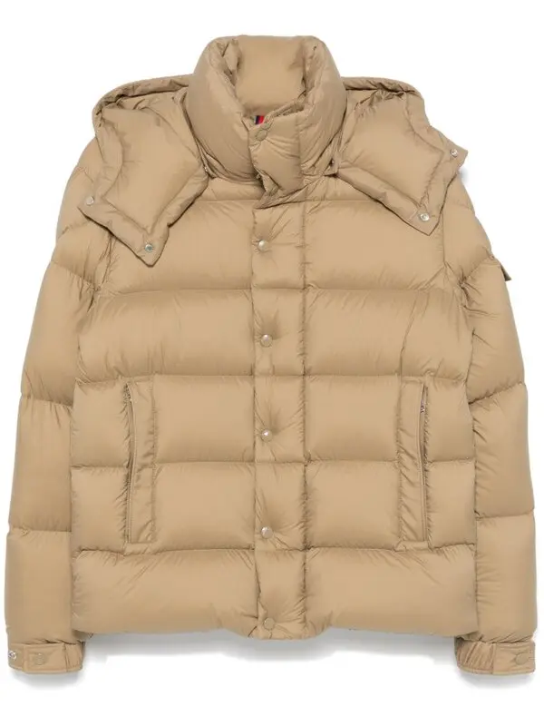 Moncler Vezere Puffer Jacket Brown Editorialist