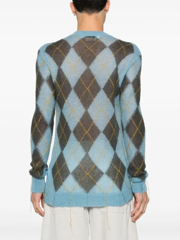 Marni Argyle-intarsia Sweater