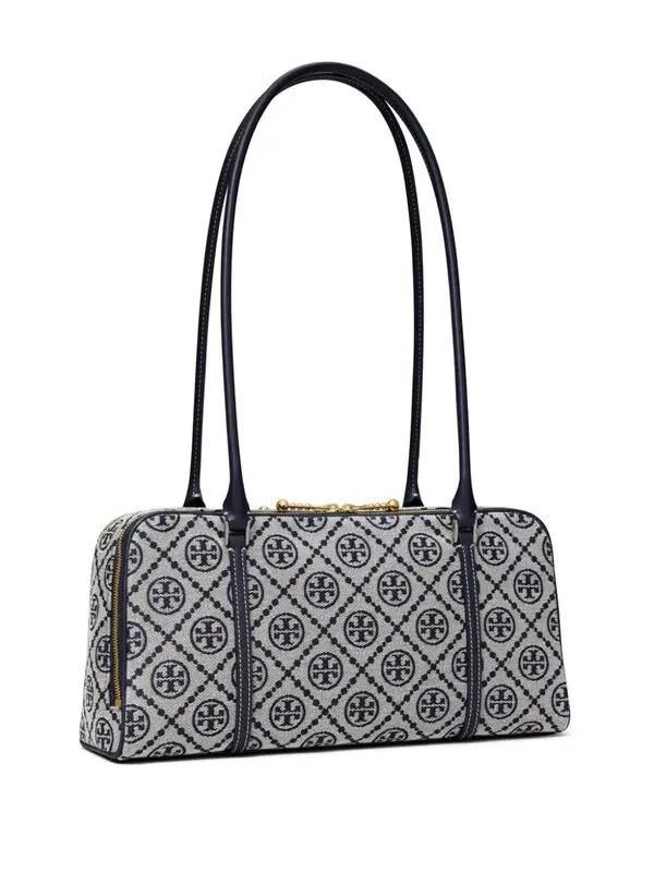 Tory Burch T Monogram Small Shoulder Bag - Blue
