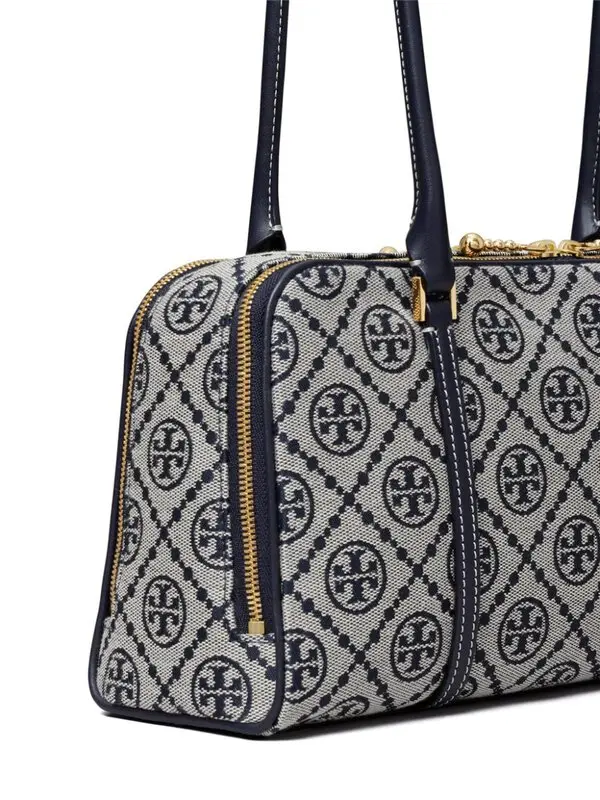 Tory Burch T Monogram Small Shoulder Bag - Blue