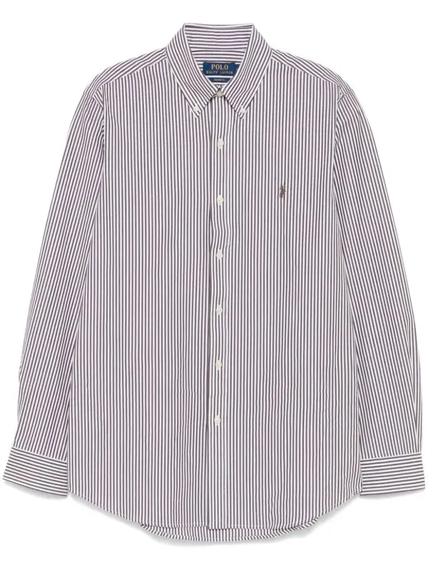 Polo Ralph Lauren Striped Shirt - Brown