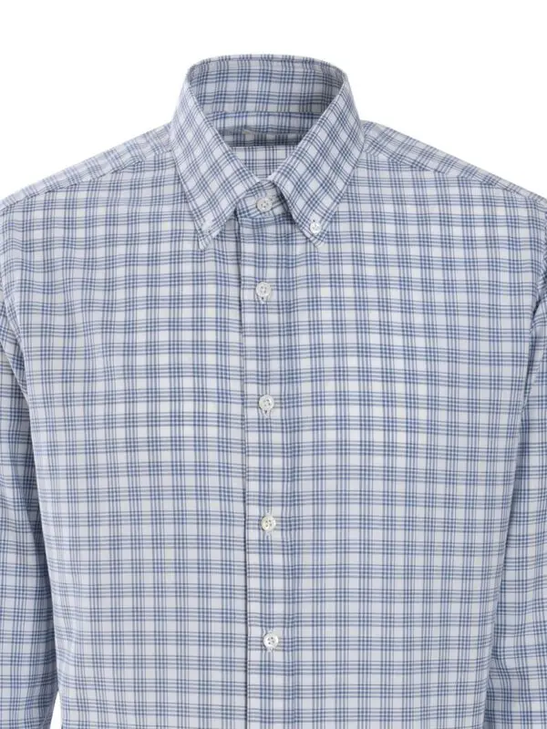 LUIGI BORRELLI Checked Shirt