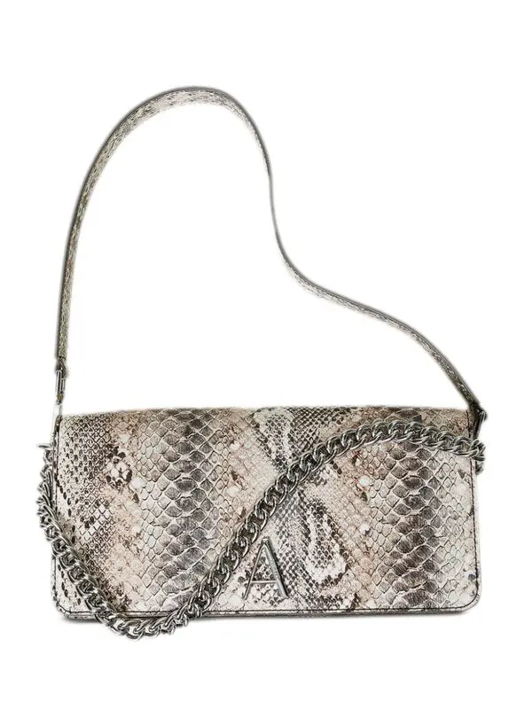 TWINSET Snakeskin-print Crossbody Bag
