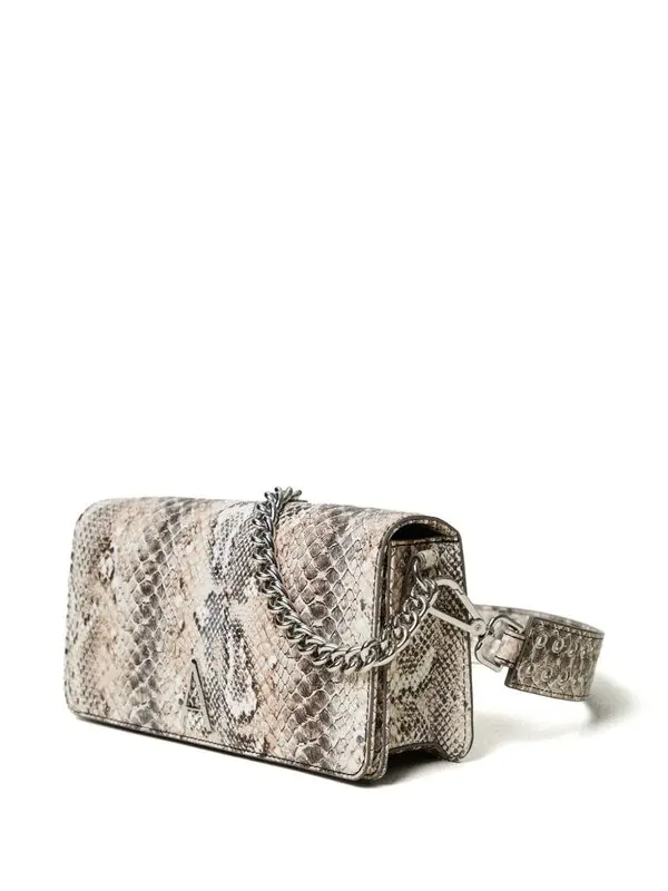 TWINSET Snakeskin-print Crossbody Bag