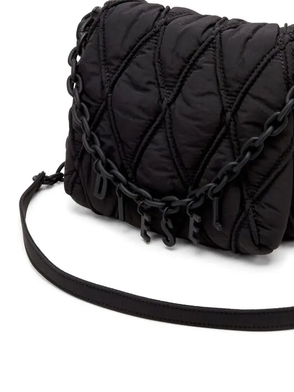 DIESEL® Charm Shoulder Bag - Black