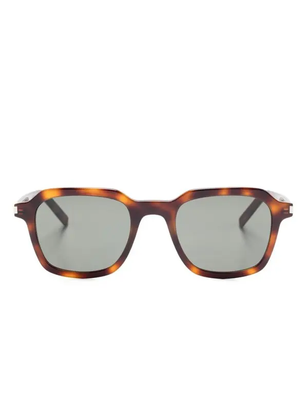 Saint Laurent Slim Sunglasses - Brown