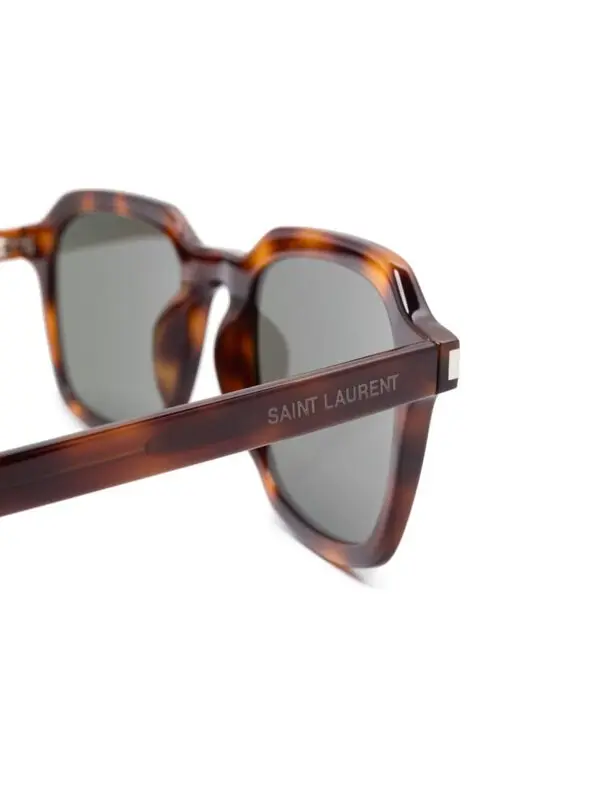 Saint Laurent Slim Sunglasses - Brown