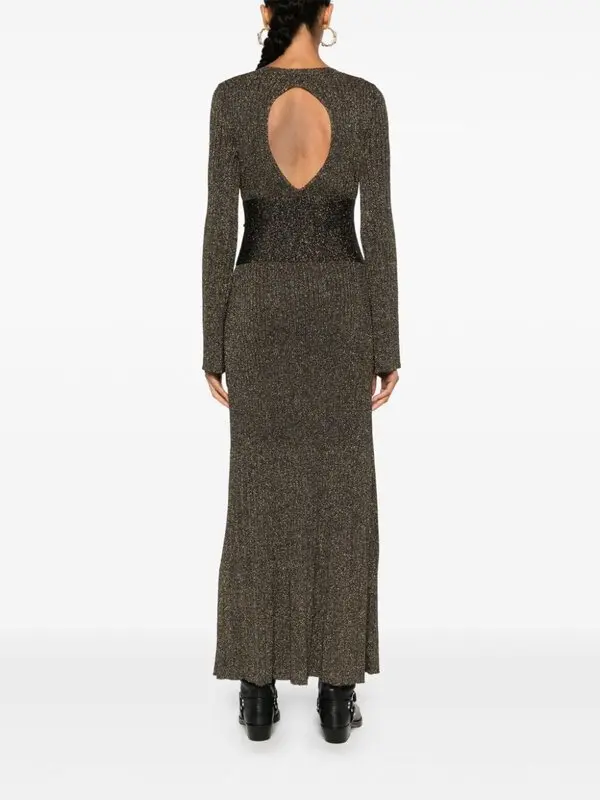 TWINSET Long Rib Knit Dress