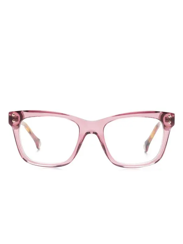 Carolina Herrera Square Frame Eyeglasses - Pink