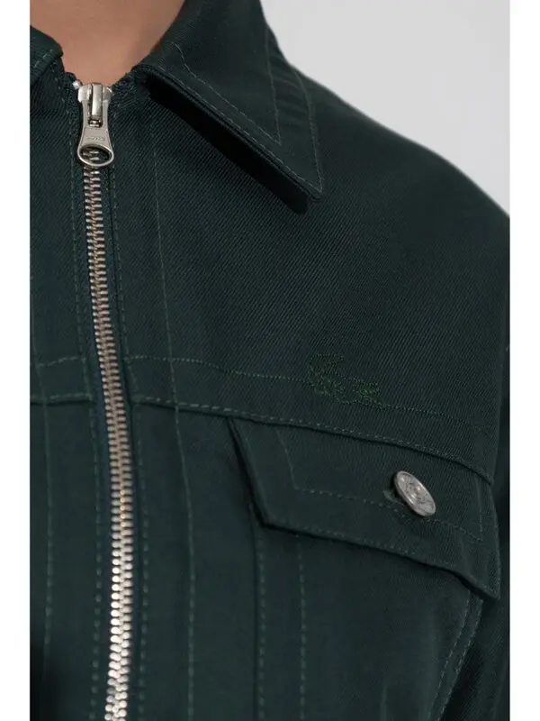 Lacoste Logo-embroidered Jacket