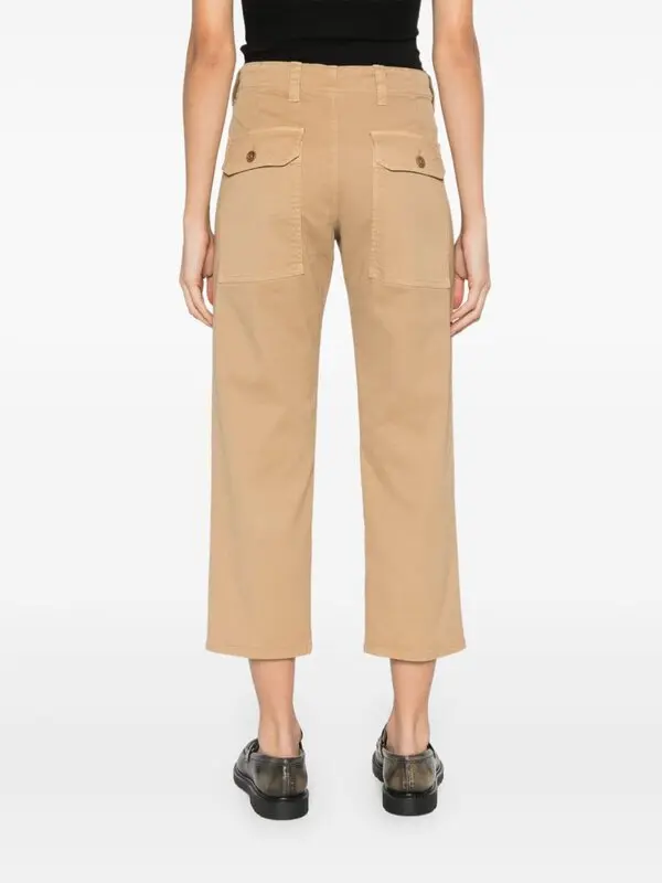 Aspesi Gabardine Cropped Trousers