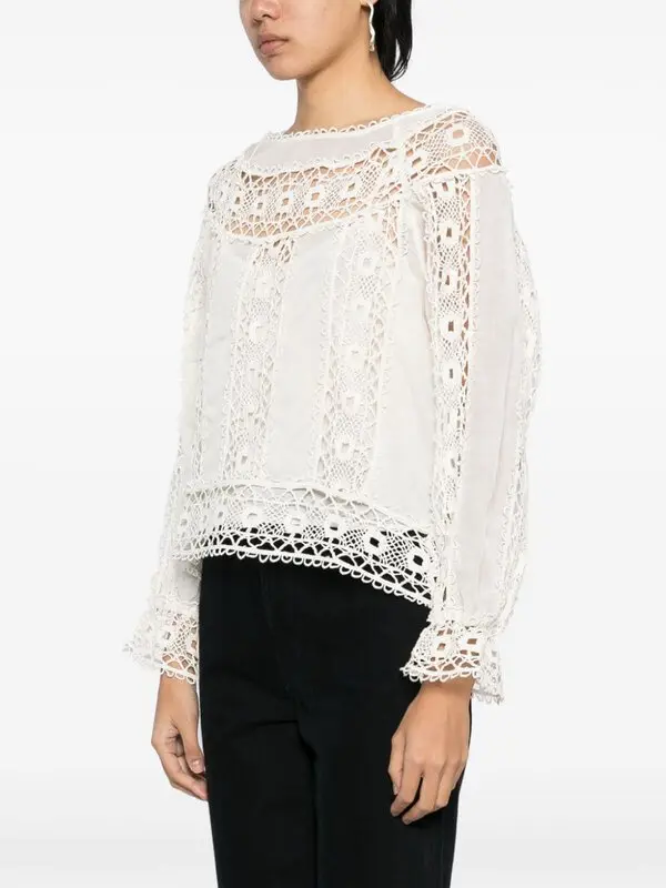 Johnny Was Danila Lace Blouse