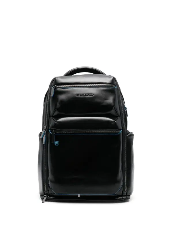 PIQUADRO Personalizable Backpack - Black