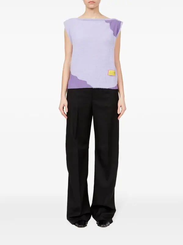 MAISON MARGIELA Boat-neck Sleeveless Top