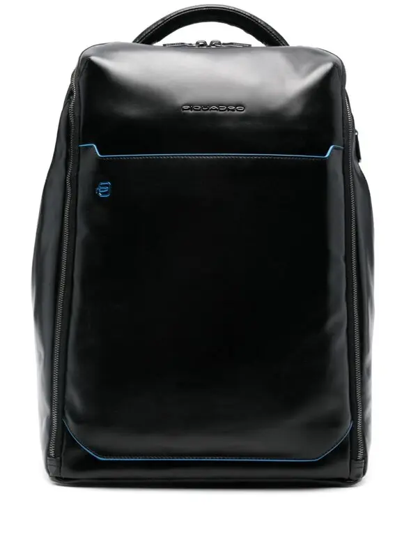 PIQUADRO Personalizable Backpack - Black