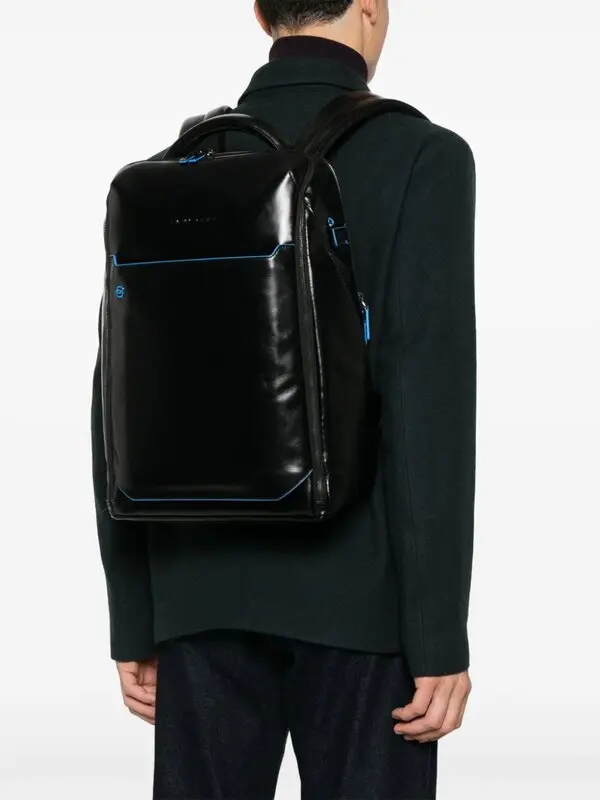 PIQUADRO Personalizable Backpack - Black