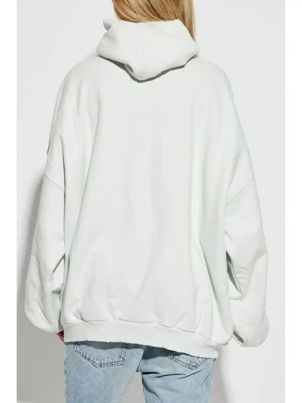 Balenciaga Planet Earth Hoodie - White