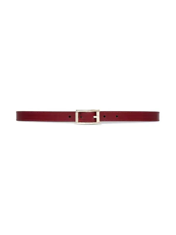 Gucci Reversible Thin Belt - Black