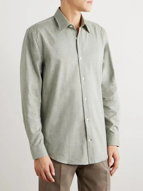 Purdey Cotton-flannel Shirt