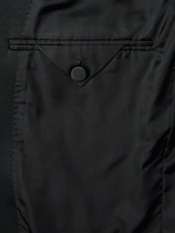 Zegna Satin-trimmed Cotton-velvet Tuxedo Jacket - Brown