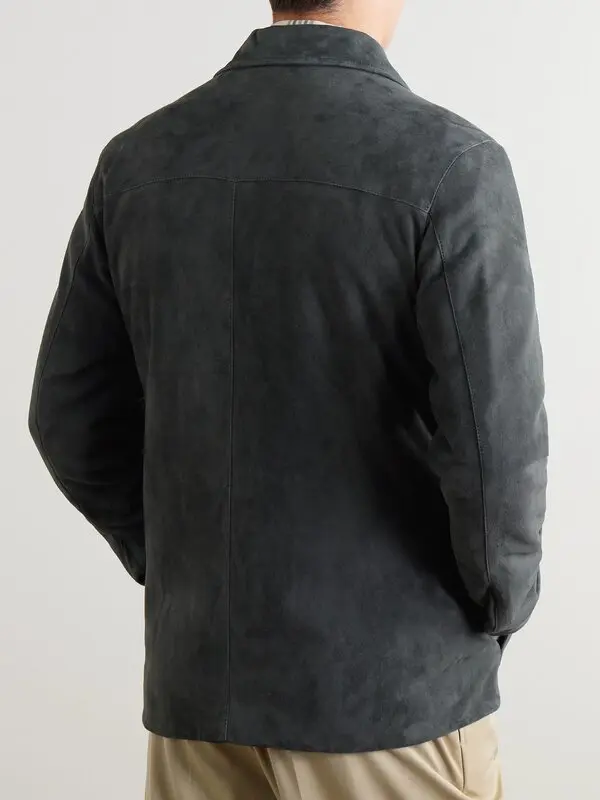 VALSTAR Robert Padded Suede Jacket
